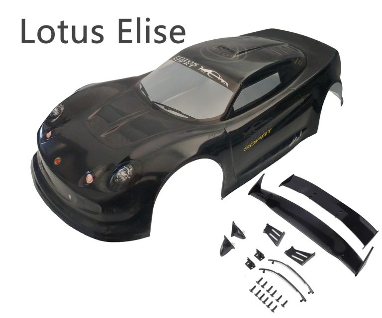1/10 RC Printed Precut Touring Drift Lotus Elise Car Body 190mm with ...