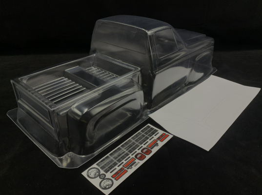 1/10 RC Crawler K10 Clear Transparent Body Shell Wheelbase 313mm one ...